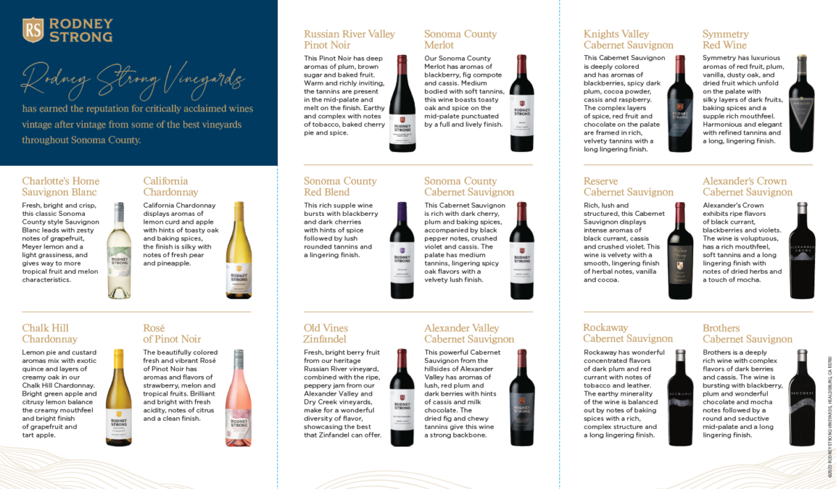 Brand Assets | Rodney Strong Vineyards